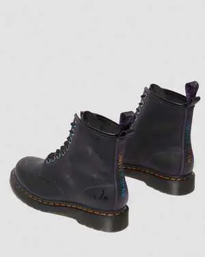 Dr. Martens 1460 Bt21 Leather Lace Up Boots - Black