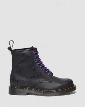 Dr. Martens 1460 Bt21 Leather Lace Up Boots - Black