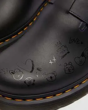 Dr. Martens Jorge Ii Bt21 Leather Slingback Mules - Black