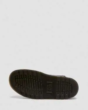 Dr. Martens Jorge Ii Bt21 Leather Slingback Mules - Black