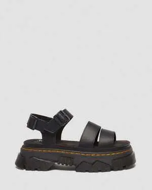 Dr. Martens Mattison Platform Sandals - Black