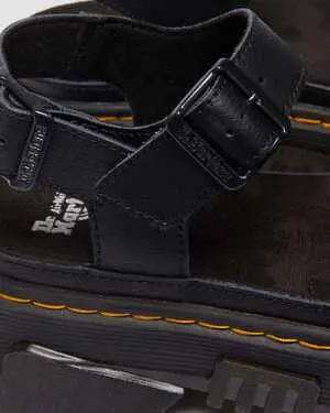 Dr. Martens Mattison Platform Sandals - Black