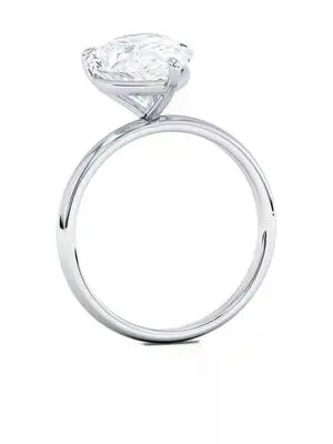 TILLA Luxsly 14kt White Gold Pear Cut Diamond Ring