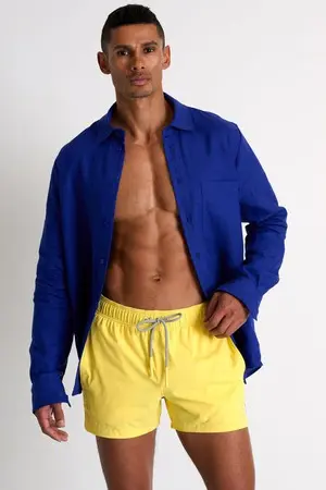 Shan Short Fit Swim Trunks