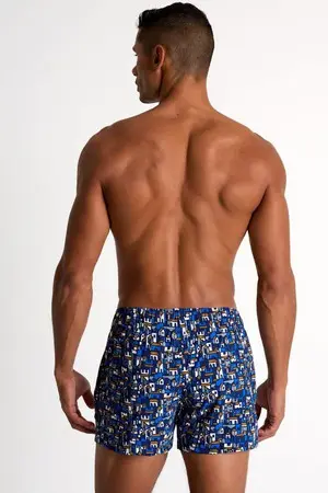 Shan Short Fit Swim Trunks