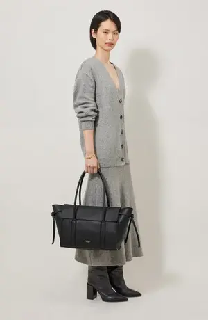 Mulberry Medium Soft Bayswater Satchel - Black