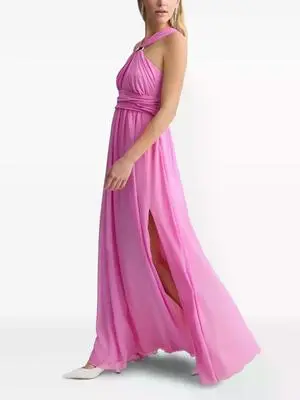 Liu Jo Draped Halterneck Maxi Dress