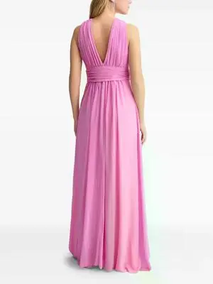 Liu Jo Draped Halterneck Maxi Dress