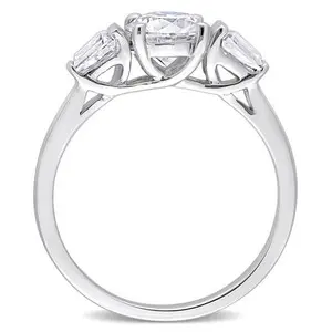 JULIANNA B. Moissanite 3-stone Ring