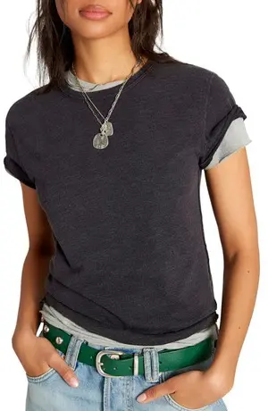 Free People Nova T-shirt - Black