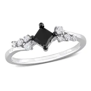 JULIANNA B. Diamond Cluster Ring - 14k White Gold