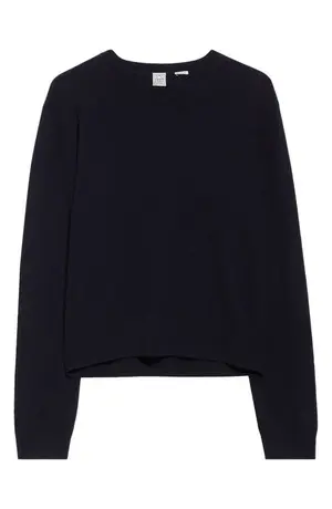 TOTEME Classic V-neck Cashmere Sweater - Navy