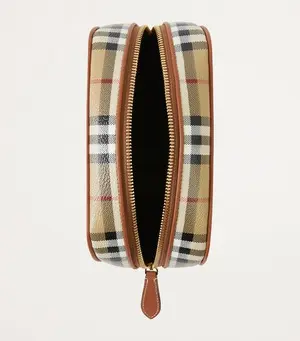 Burberry Small Check Wash Bag