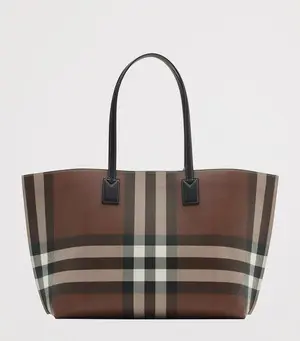 Burberry Check Tote Bag