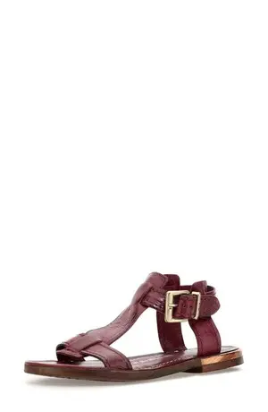 A.S.98 Gifford Ankle Strap Sandal - Ruby