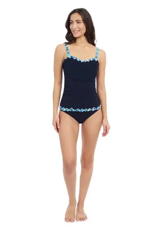 GOTTEX Bachata Tricolore D Cup Tankini - Black