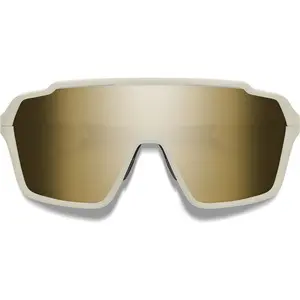 SMITH Shift Xl Mag 142mm Shield Sunglasses - Bone / Chromapop Black Gold