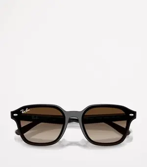 Ray-ban Square Sunglasses - Brown