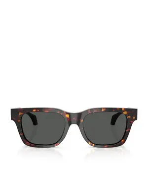 Versace Square Frame Sunglasses Brown