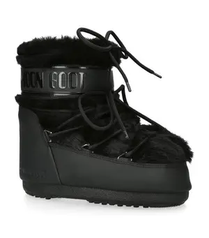 Moon Boot Icon Low Ankle Boots - Black
