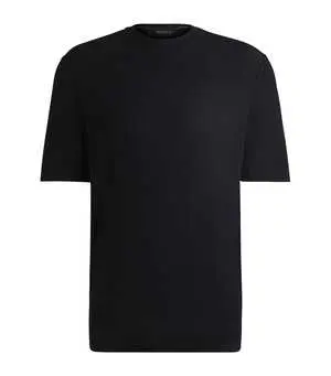BOSS Silk Knitted T-shirt