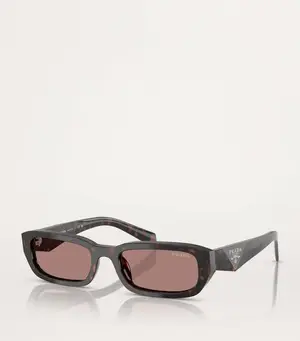 Prada Acetate Prb06s Sunglasses - Brown