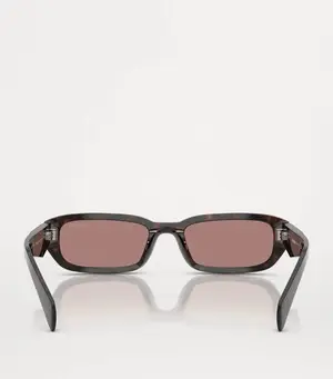 Prada Acetate Prb06s Sunglasses - Brown