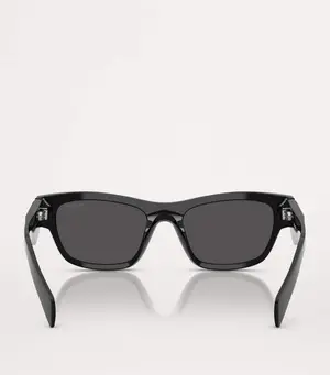Prada Acetate Prb09s Sunglasses - Black