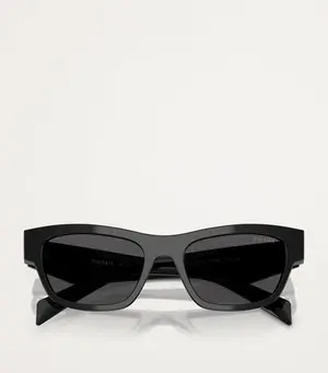 Prada Acetate Prb09s Sunglasses - Black