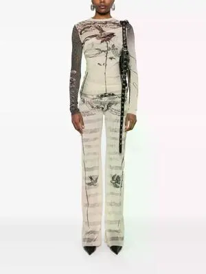 JEAN PAUL GAULTIER Tattoo Marinière” Trousers