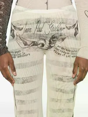 JEAN PAUL GAULTIER Tattoo Marinière” Trousers