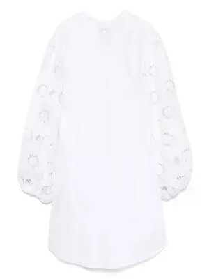 DONDUP Broderie-anglaise Mini Dress