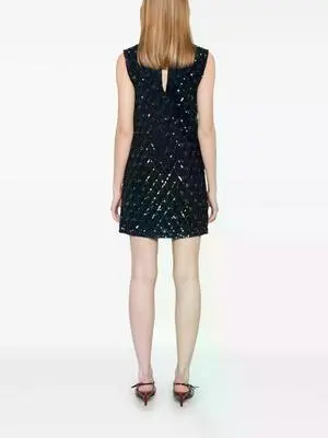 P.a.r.o.s.h Sequined Mini Dress - Blue