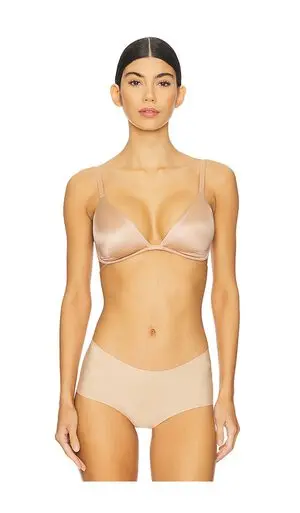 NEGATIVE UNDERWEAR Glace Baby Demi Bra In Nude - Buff