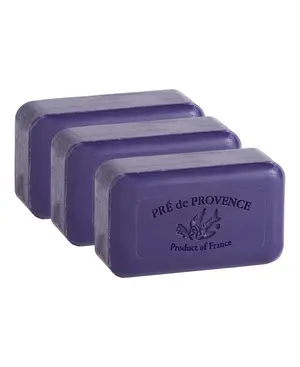 EUROPEAN SOAPS Pre De Provence Moisturizing 150g French Soap Bar Black Currant