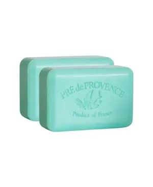 EUROPEAN SOAPS Pre De Provence Moisturizing 250g French Soap Bar Jade Vine