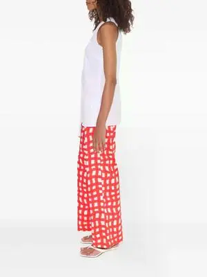 SIMONMILLER Pia Poplin Trousers - Red