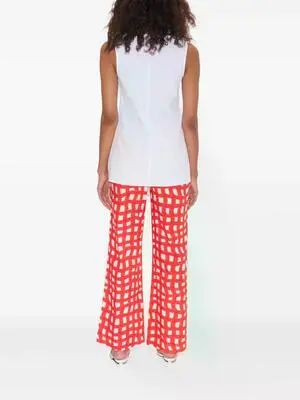 SIMONMILLER Pia Poplin Trousers - Red