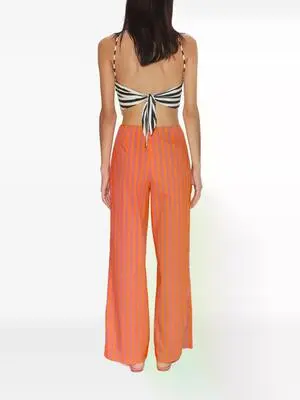 SIMONMILLER Pia Poplin Trousers - Orange