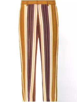 Etro Striped Trousers - Yellow