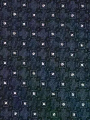 Brunello Cucinelli Patterned Jacquard Tie - Blue