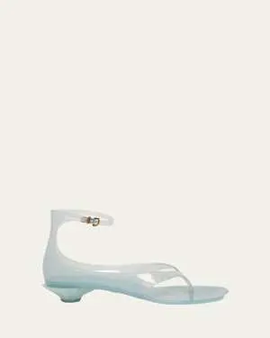 Chloé Jelly Thong Sandals - Spearmint