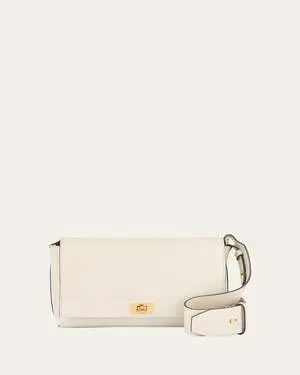 ANYA HINDMARCH Mortimer Crossbody Bag - Chalk