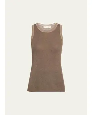 6397 Heirloom Ribbed Tank Top - Soil