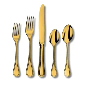 COUZON Le Perle 5 Piece Place Setting - Gold