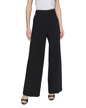 Karl Lagerfeld Paris Essential Wide Leg Pants