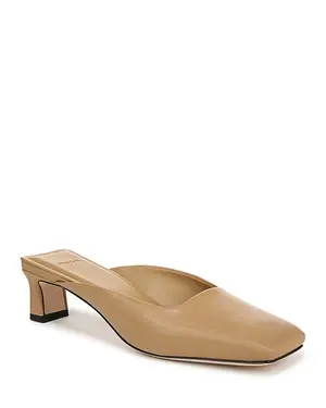Vince Electra Mules - Light Sable