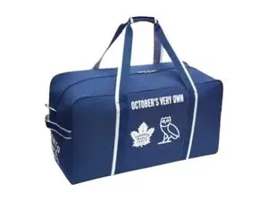 OVO X Sherwood Hockey Equipment Toronto Maple Leafs Duffel Bag - Blue