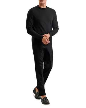 Ted Baker London Textured Stitch Crewneck Sweater