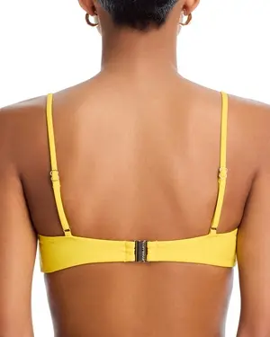 Ramy Brook Mona Bikini Top - Sunglow